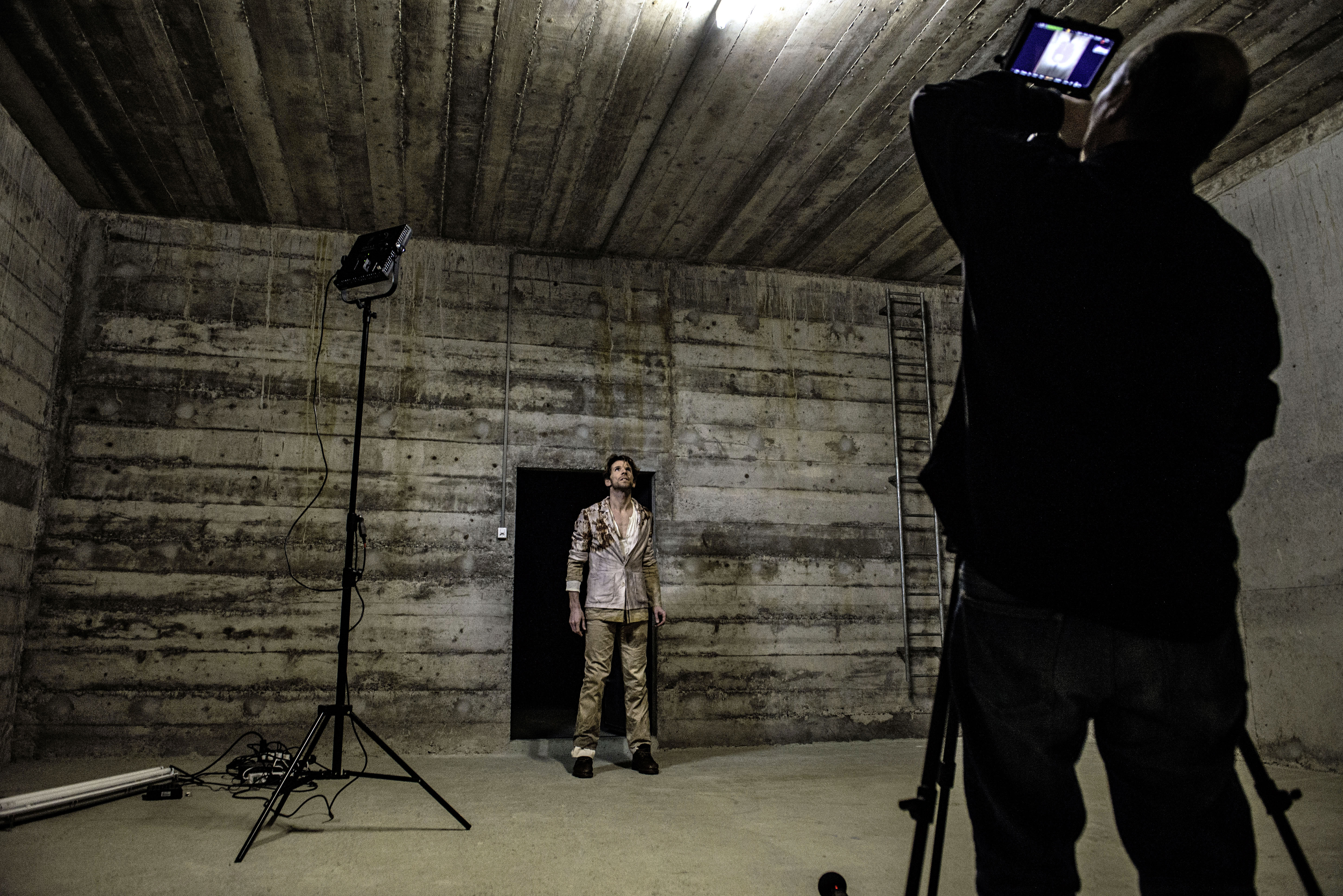 Tournage du film de Pierre Yves Borgeaud pour Tombées de la dernière ...